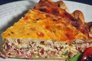 Reuben Quiche - The Cooking Mom
